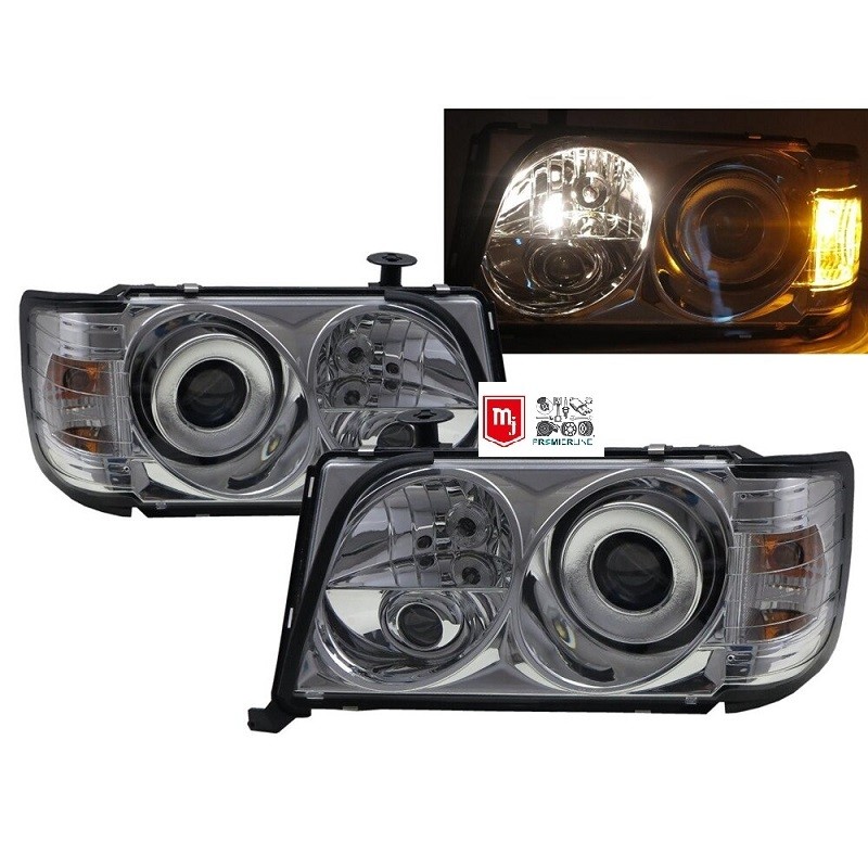 Mercedes Benz W124 1986 - 1993 Boxer Projector Headlight Set - Maju ...